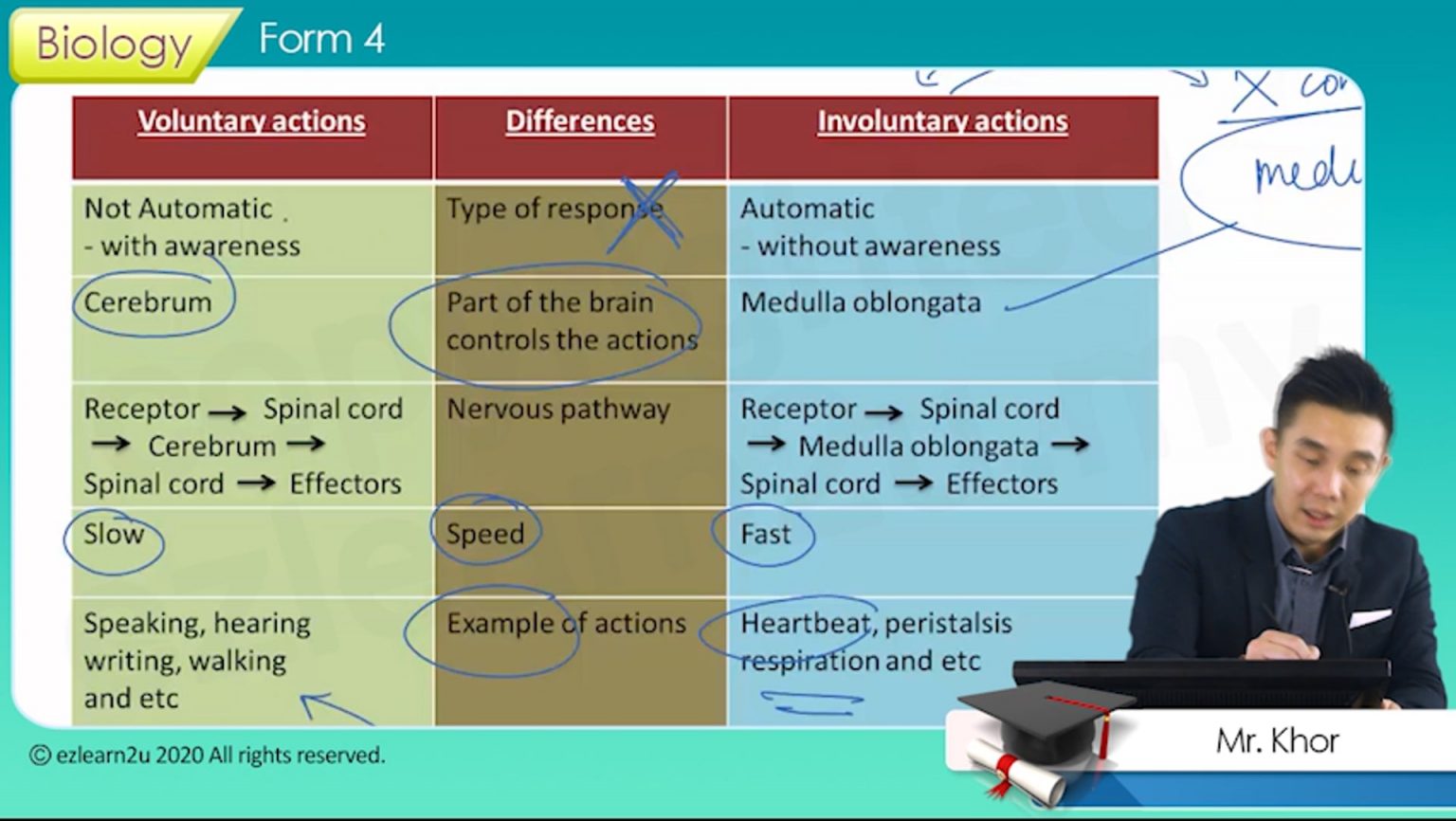 03 : Voluntary And Involuntary Actions – Jom Tuisyen