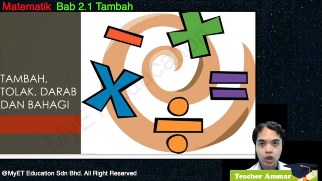 TOPIK 02: Tambah, Tolak, Darab dan Bahagi – Jom Tuisyen