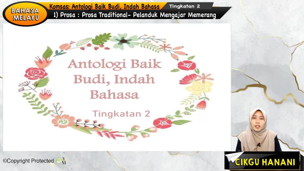 Topik 12: Prosa Tradisional- Pelanduk Mengajar Memerang – Jom Tuisyen