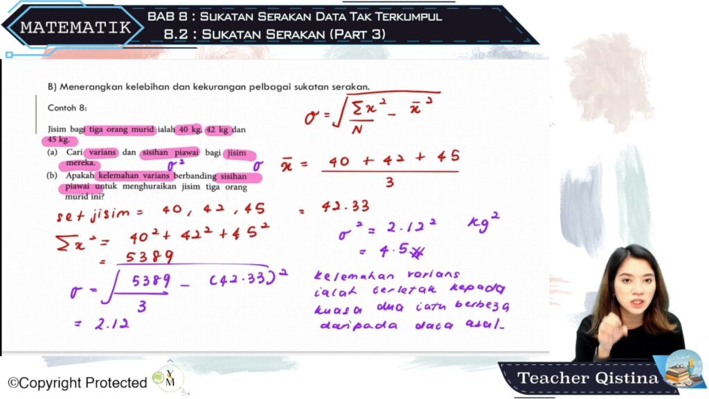 F4_MAT_08-04 Sukatan Serakan Data Tak Terkumpul: Sukatan Serakan (Part ...