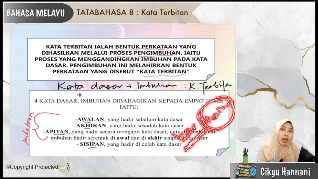 Topik 08: Kata Terbitan – Jom Tuisyen