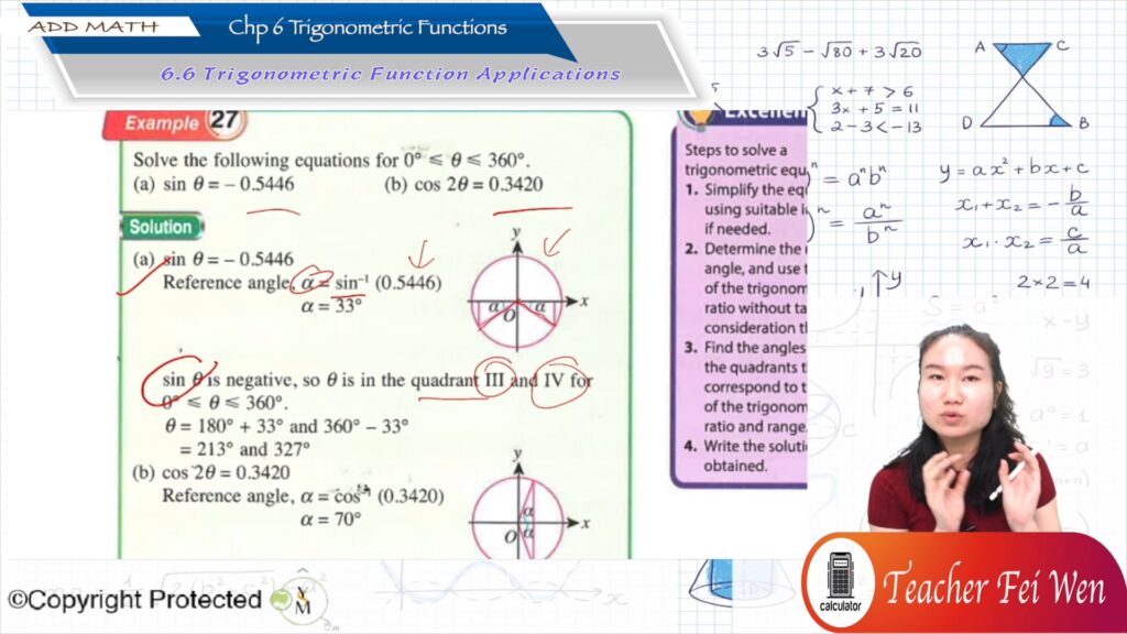 Topic 06: Trigonometric Functions – Jom Tuisyen