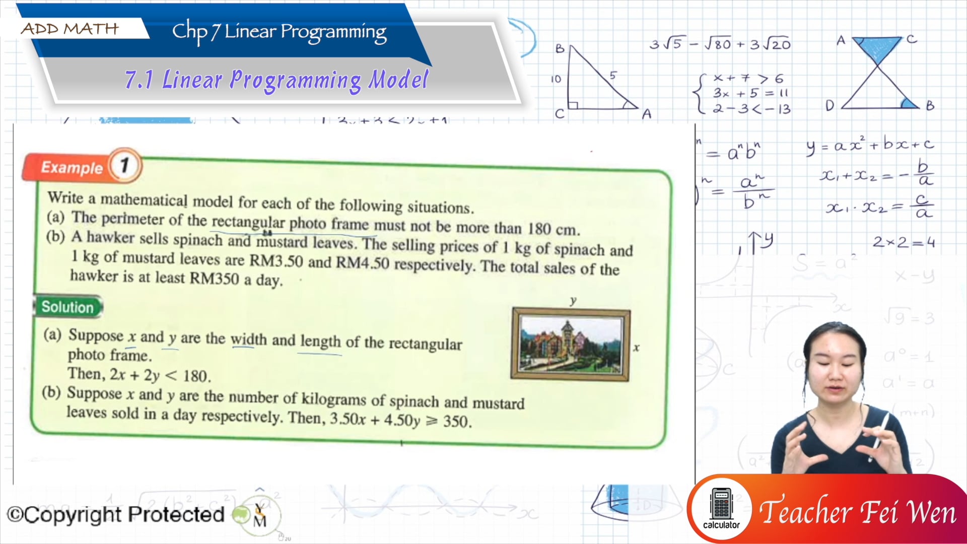 Topic 07: Linear Programming – Jom Tuisyen