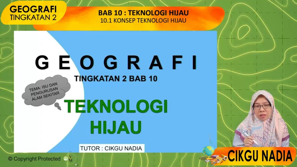 Topik 10: Teknologi Hijau – Jom Tuisyen