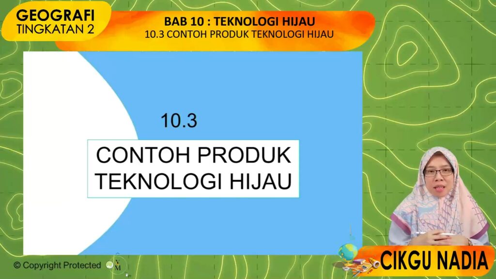 Topik 10: Teknologi Hijau – Jom Tuisyen