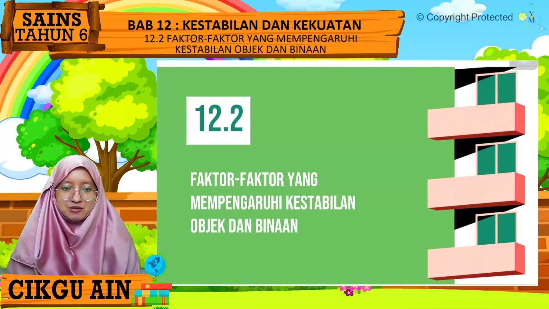 Topik 12: Kestablian dan Kekuatan – Jom Tuisyen