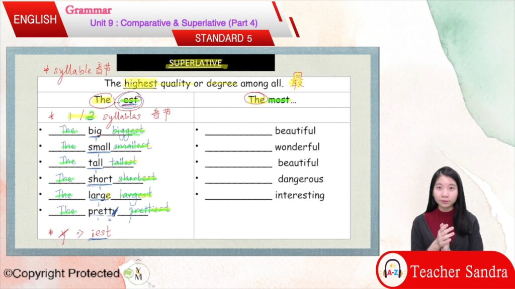 Topic 09: Comparative & Superlative – Jom Tuisyen