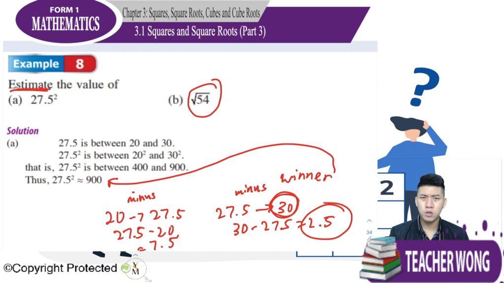 Topic 03: Squares, Square Roots, Cubes and Cube Roots – Jom Tuisyen