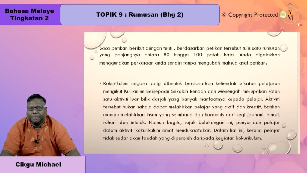 Topik 09: Rumusan – Jom Tuisyen