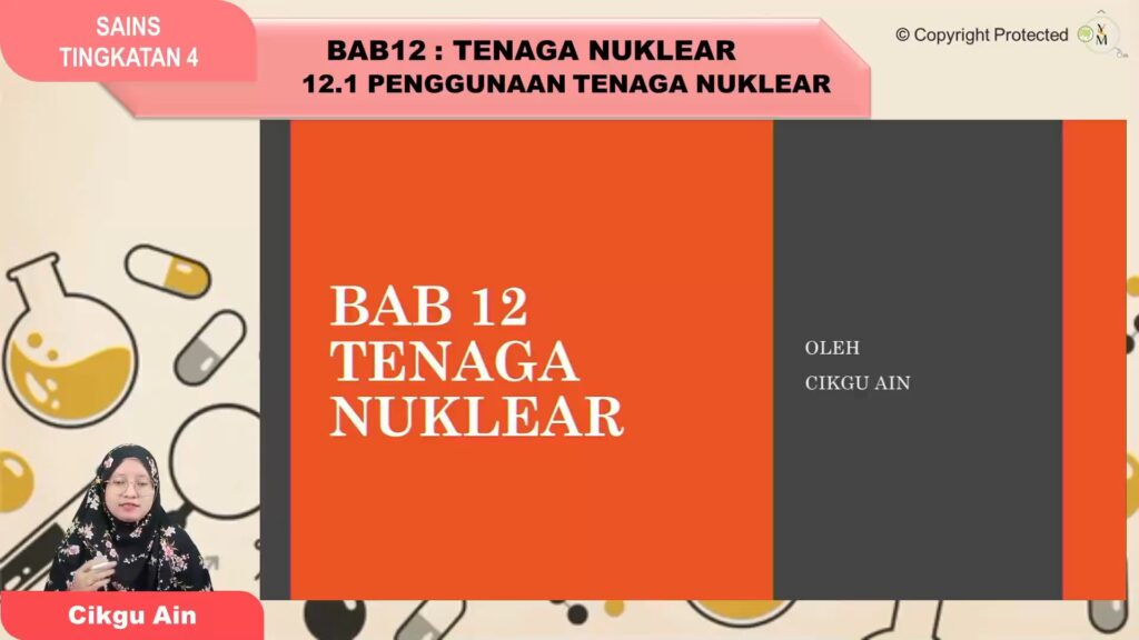 Topik 12: Tenaga Nuklear – Jom Tuisyen